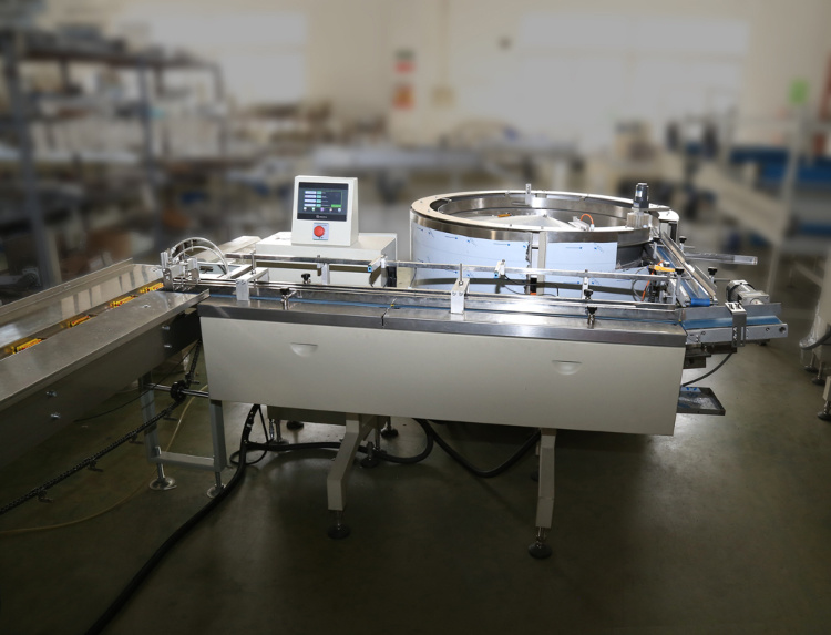 Automatic Disc Sorting Machine Turntable Feeding Machinery and ...