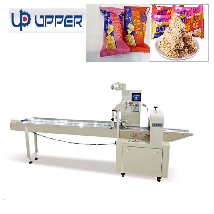 Food Packaging Peanut Candy Bar, Rice Bar, Cereal Cake Packing Machine